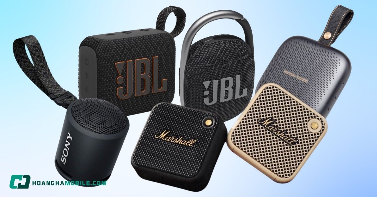 TOP 10 mẫu loa cầm tay nhỏ gọn nhưng âm thanh mạnh mẽ
