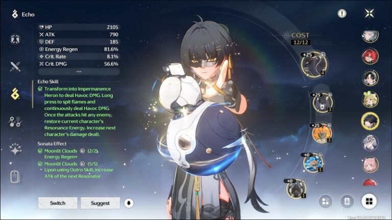 Wuthering Waves: Hướng dẫn build Aero Rover cho patch 2.2