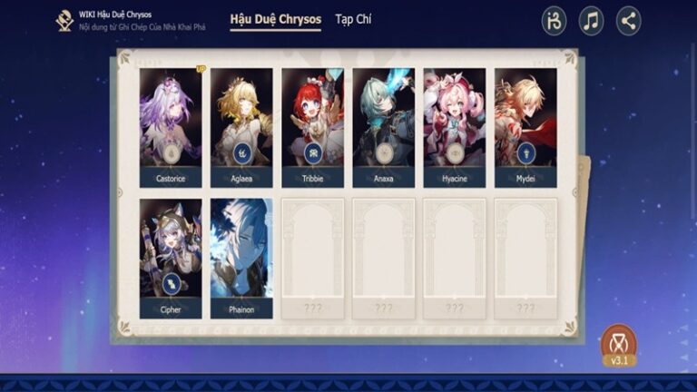 Honkai: Star Rail - Wiki Chrysos Heir chính thức được công bố