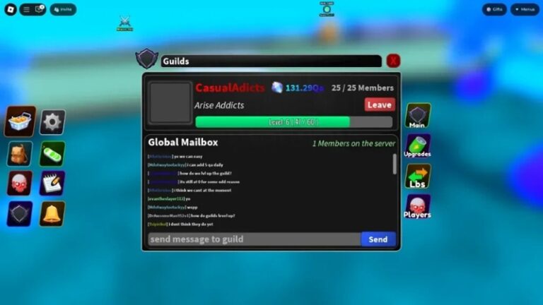 Thông tin chi tiết về Guild trong Arise Crossover