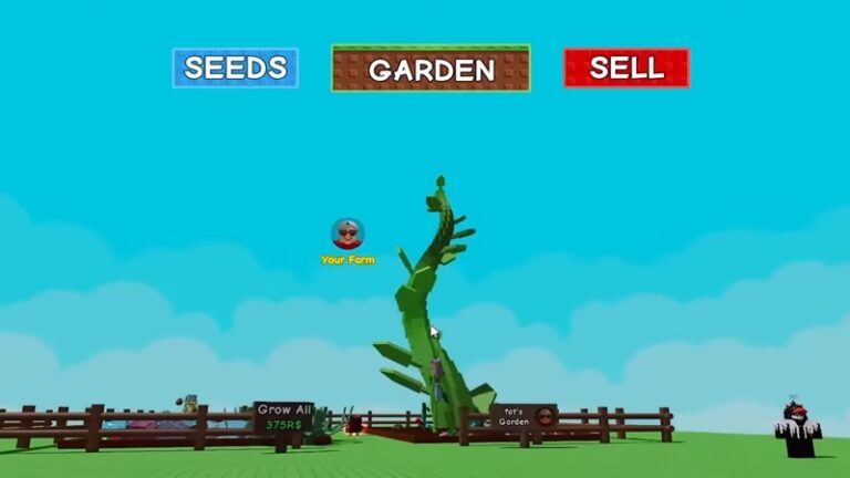 Grow a Garden: Hướng dẫn cách lấy Beanstalk đơn giản