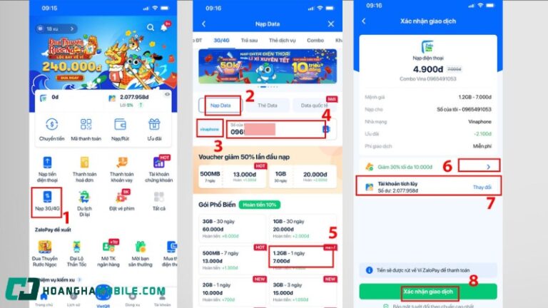 Cách đăng ký 4G Vinaphone 1 ngày giá rẻ từ 5K đơn giản