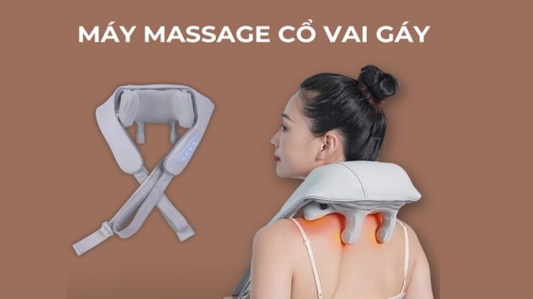 Máy mát xa cổ vai gáy nào tốt? TOP sản phẩm cho dân văn phòng