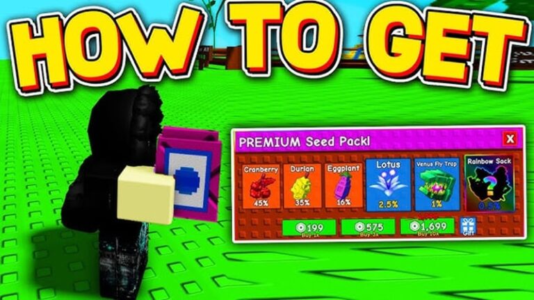 Grow A Garden: Cách sở hữu Rainbow Sack