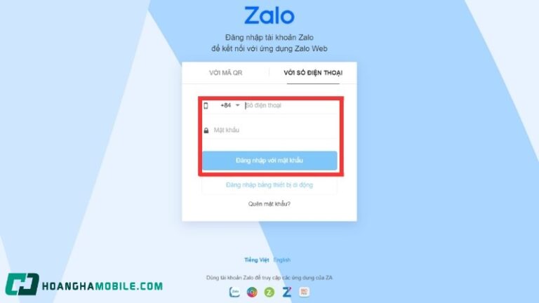Zalo Web đăng nhập bằng mã QR được không? Cách thực hiện