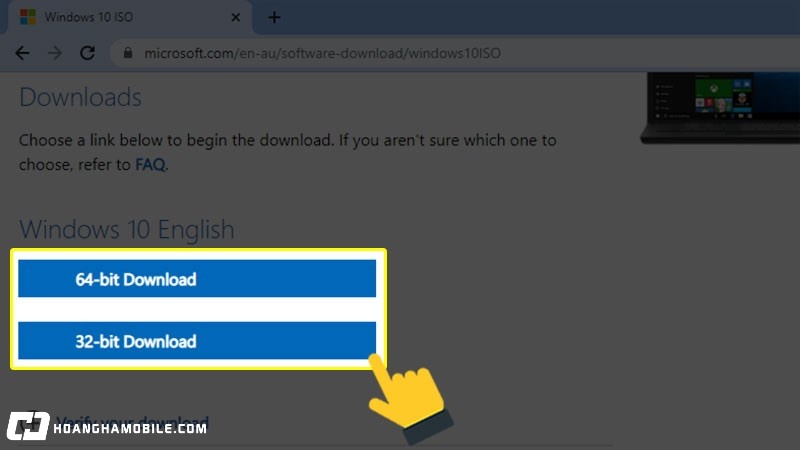 Cách tải Win 10, tải file ISO Windows 10 trực tiếp từ Microsoft
