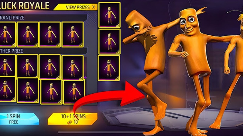 Free Fire: Cách nhận skin Tung Tung Tung Sahur miễn phí