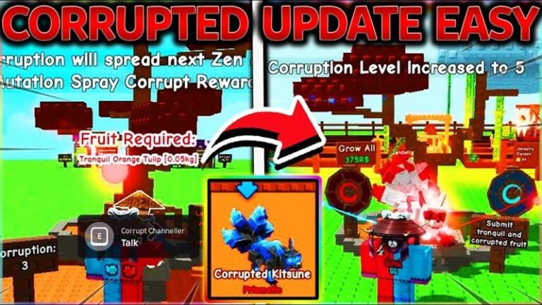 Grow a Garden: Cách nhận Corrupt Mutation cho người mới