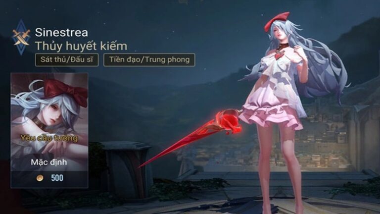Liên Quân: Sinestrea bộ kỹ năng Sinestrea remake