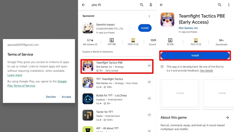 Hướng dẫn cách tải TFT PBE Mobile mùa 15 trên iPhone, Android