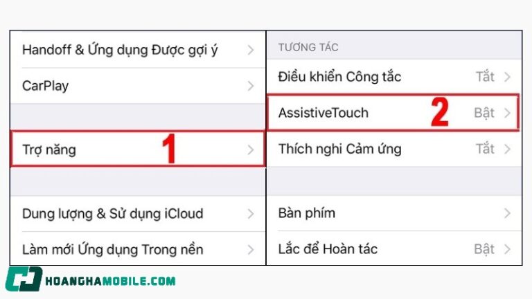 Cài đặt nút Home ảo trên iPhone – Cách bật, tắt và tùy chỉnh
