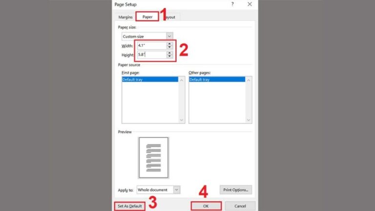 Kích thước A6 là bao nhiêu? Cách chọn và in khổ A6 trong Word