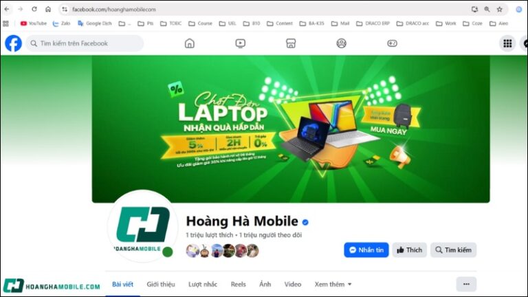 Cách lấy link FB trang cá nhân, fanpage, hình ảnh, video đơn giản