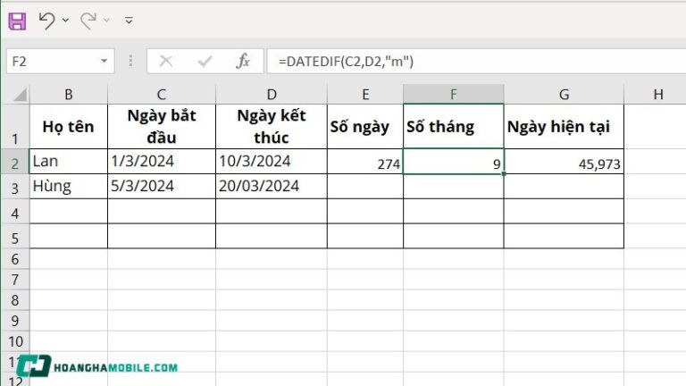 20+ bài tập Excel cơ bản đến nâng cao chi tiết [CÓ LỜI GIẢI]